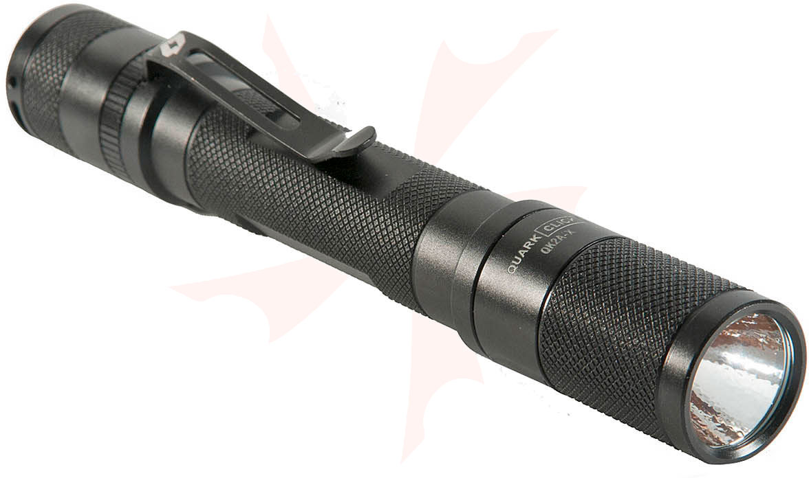 FOURSEVENS QK2A-X Quark Click AA, Cool White LED Flashlight, 336 Max ...