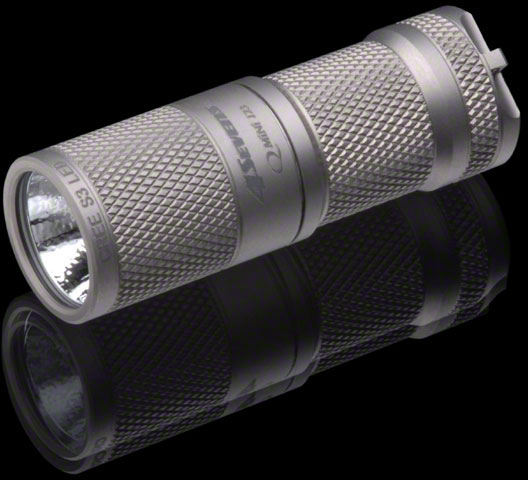 FOURSEVENS Quark MiNi CR123 Titanium Gen 2, Cool White LED Flashlight ...
