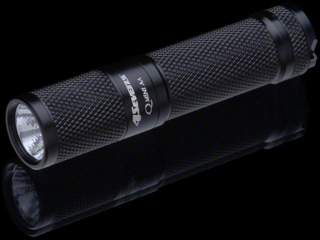 FOURSEVENS Quark MiNi AA Gen 2, Cool White LED Flashlight, 108 Max ...