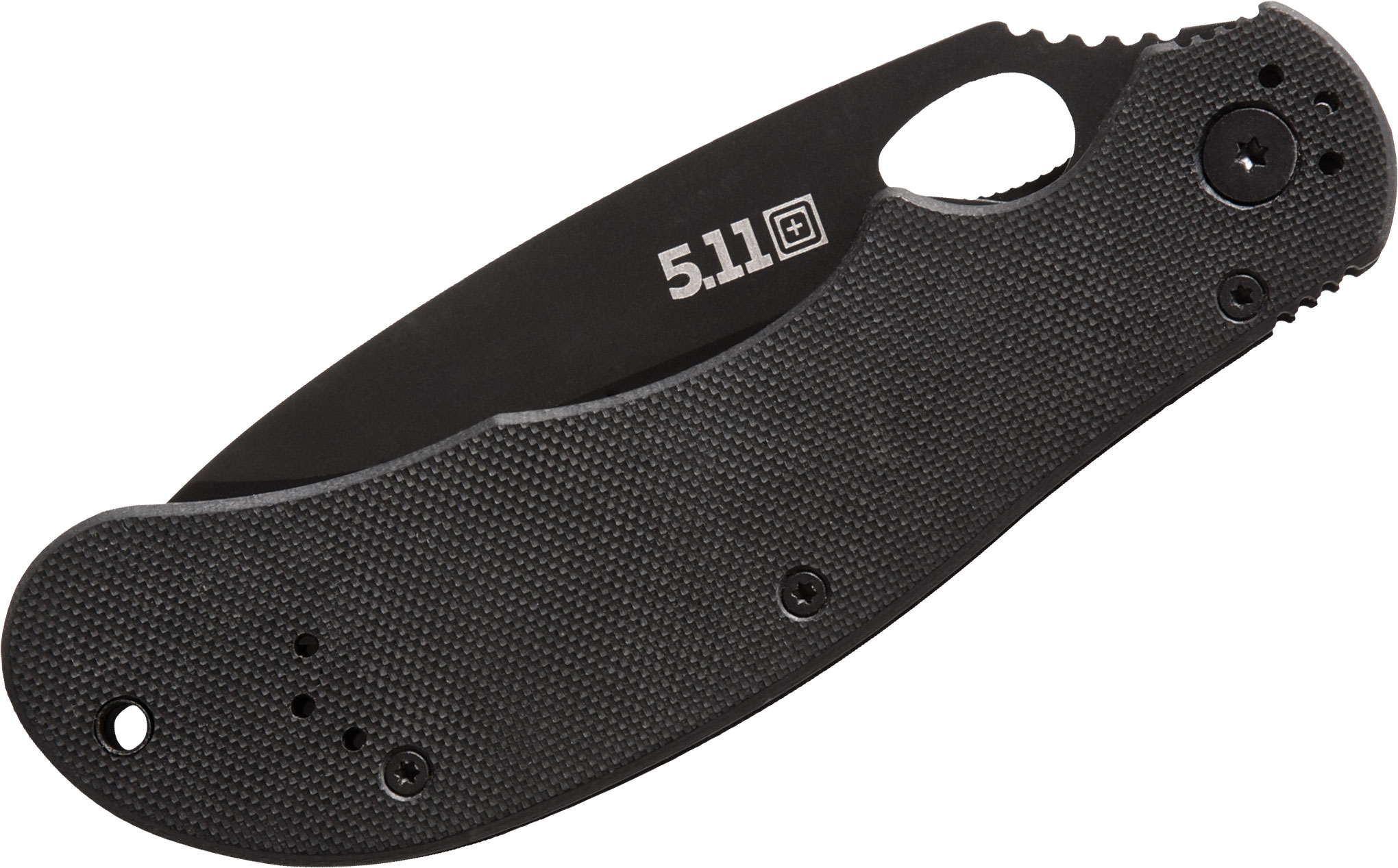 5.11 Tactical Scout Folding Knife 3.5" Plain Blade, G10 Handles (51027 ...