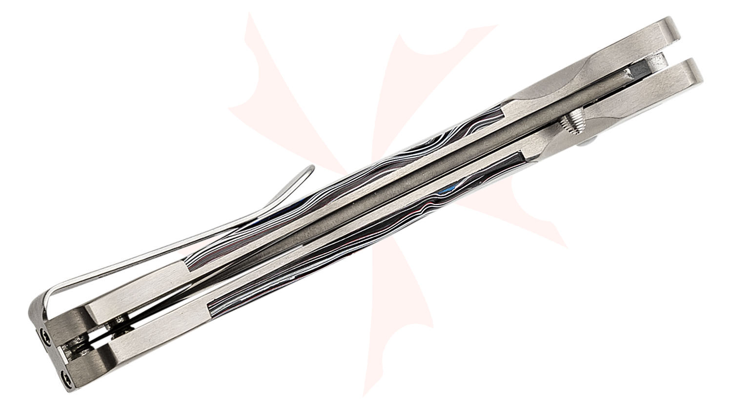 Santa Fe Stoneworks Custom El Rey Folding Knife 3.25" VG-10 Black DLC ...