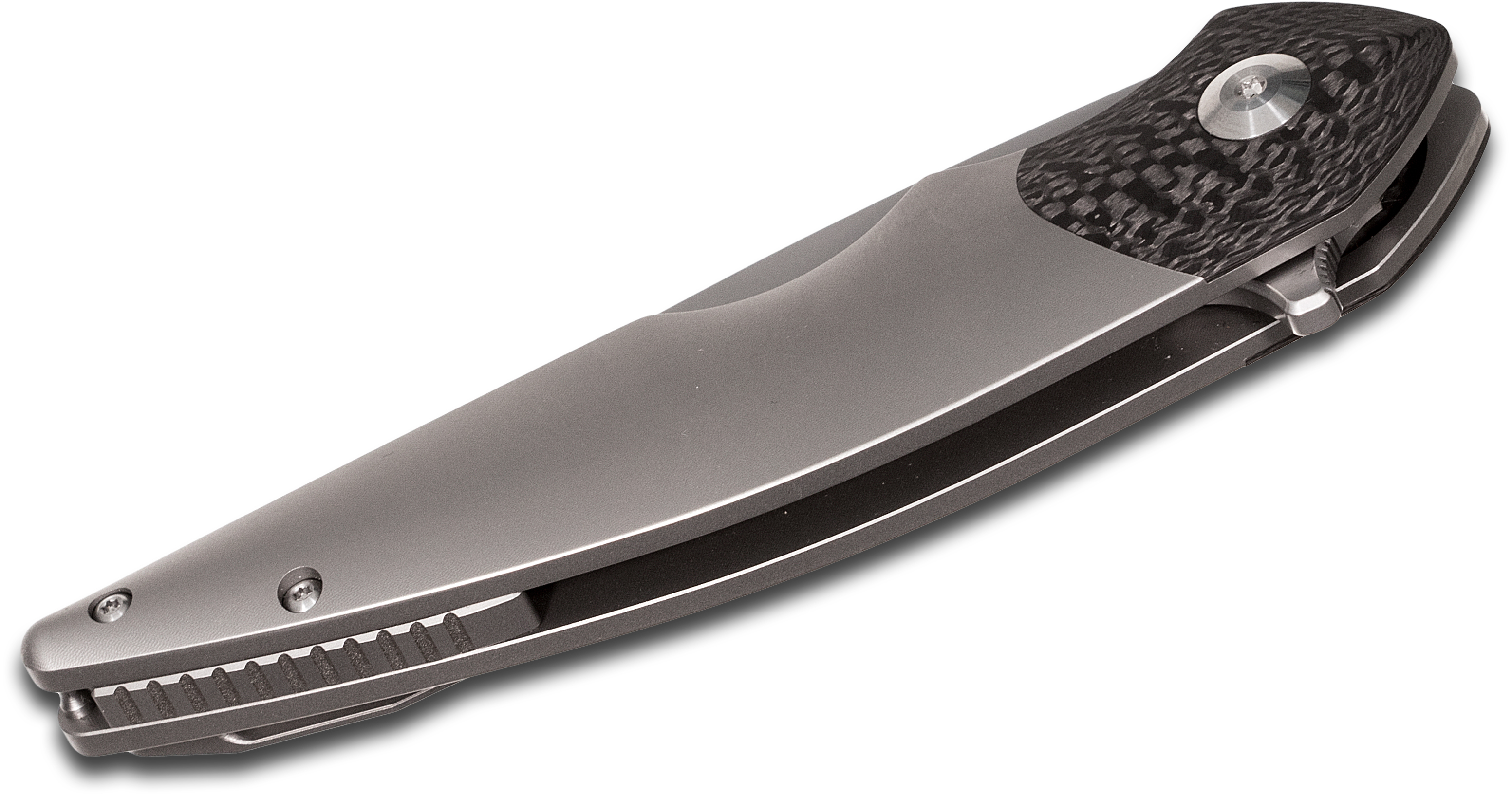 VDK Knives Pioneer of the Nile Flipper 4" S35VN Bead Blasted Tanto ...