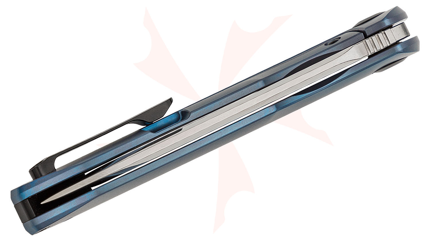 VDK Knives Strix Flipper Knife 3.75" M390 Mirror Polished Compound ...