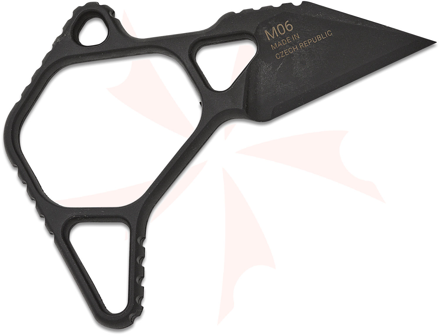 Acta Non Verba M06 GRN Tactical Neck Knife 1.5" Black GRN Composite ...