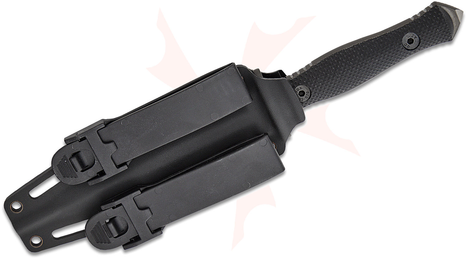 Acta Non Verba M500 Kamba Fixed Blade Knife 5.83" Elmax Black DLC ...