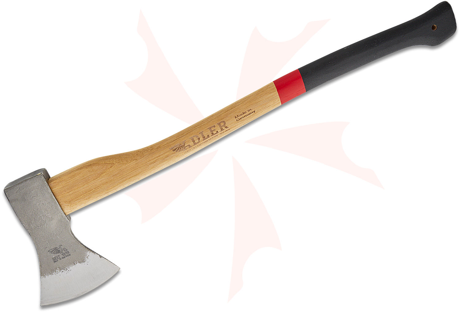 Adler The Rheinland Axe, 27.5" Overall, American Hickory Handle with ...