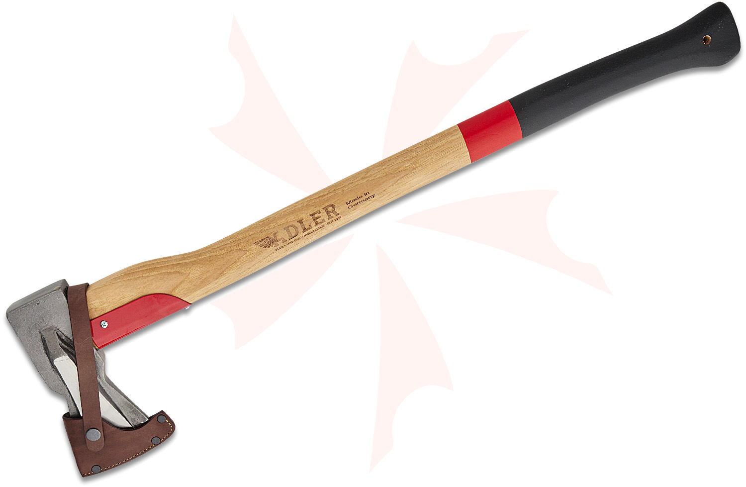 Adler The Long Splitter Axe, 31.5" Overall, American Hickory Handle ...