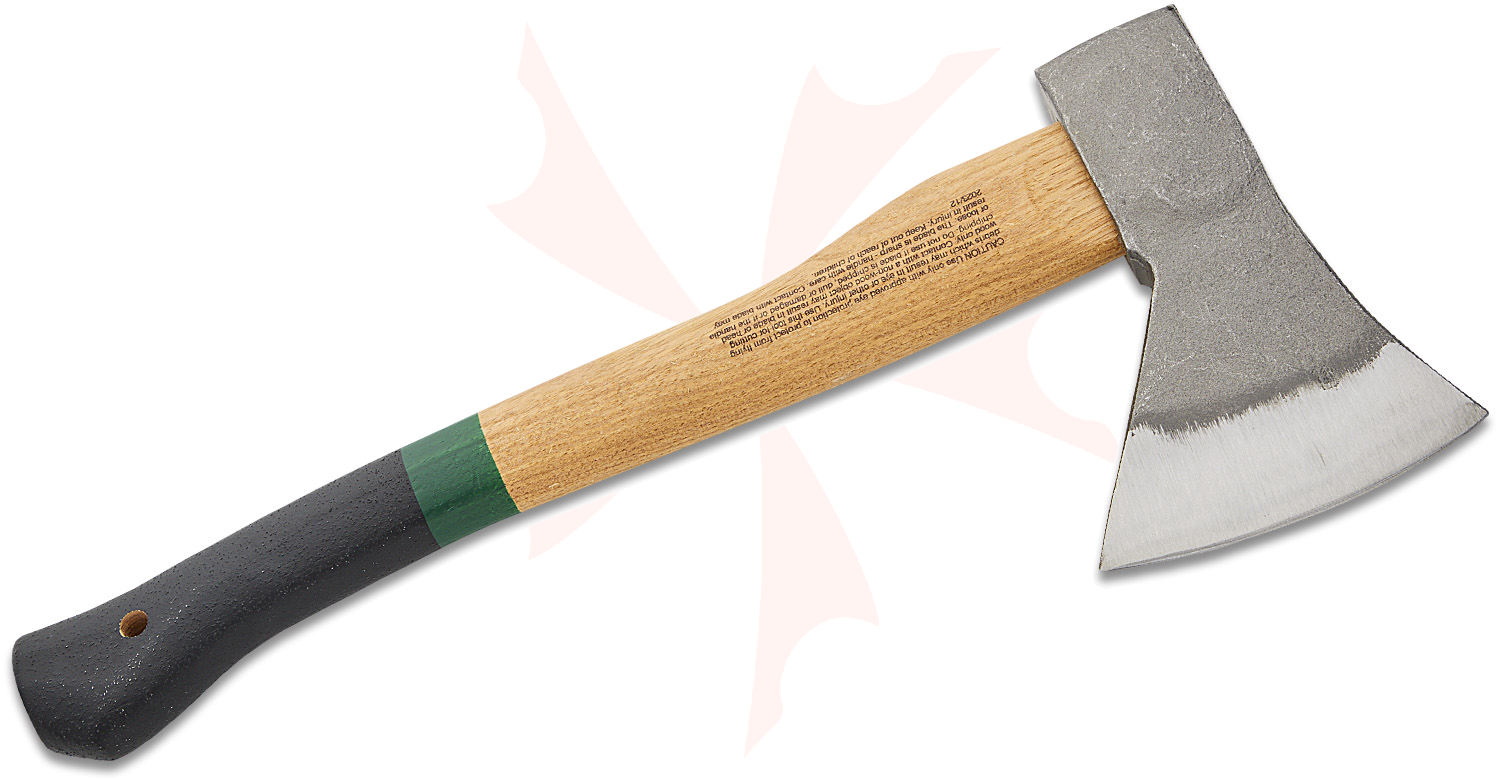 Adler The Rheinland Hatchet, 14" Overall, American Hickory Handle with ...