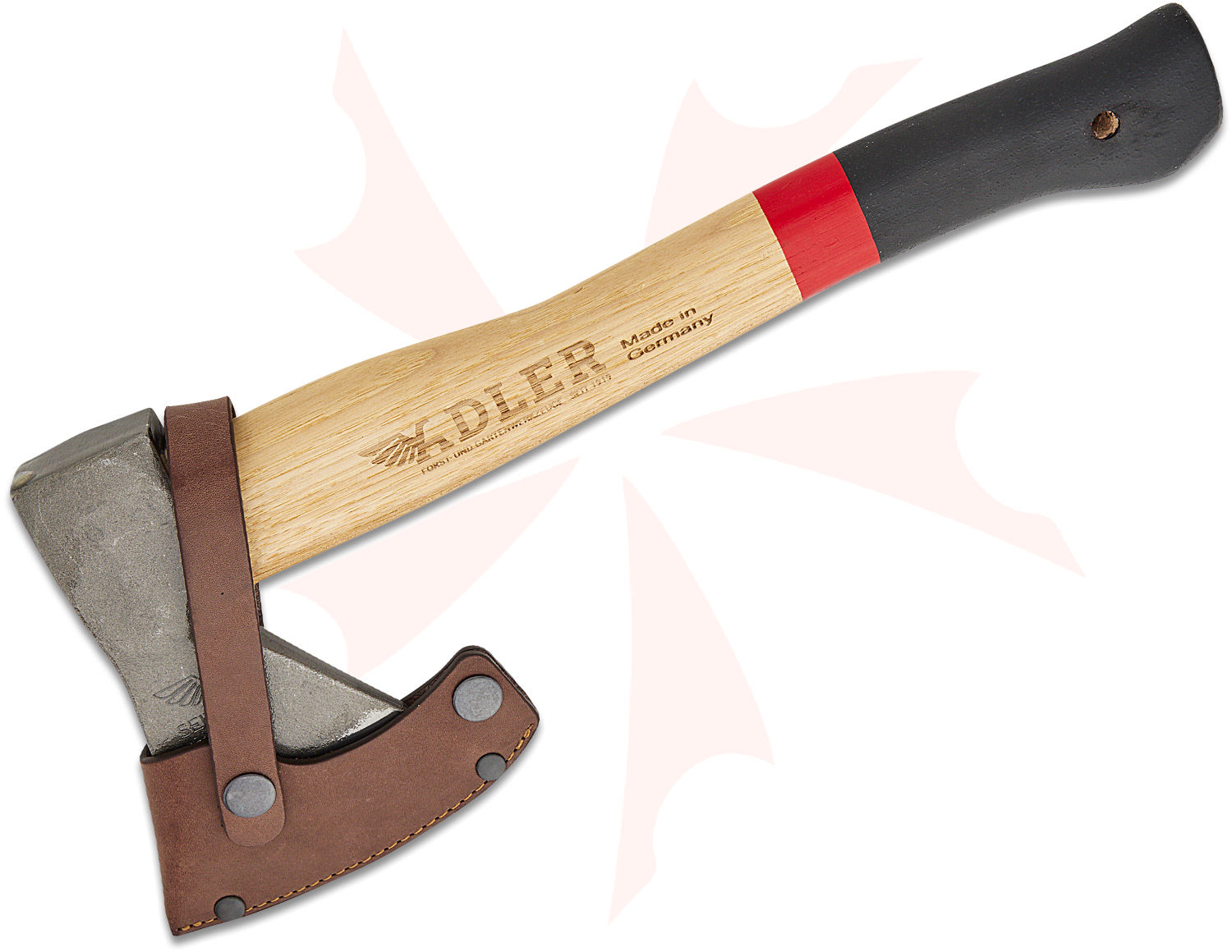 Adler The Rheinland Hatchet Gift Set, 14" Overall, American Hickory ...