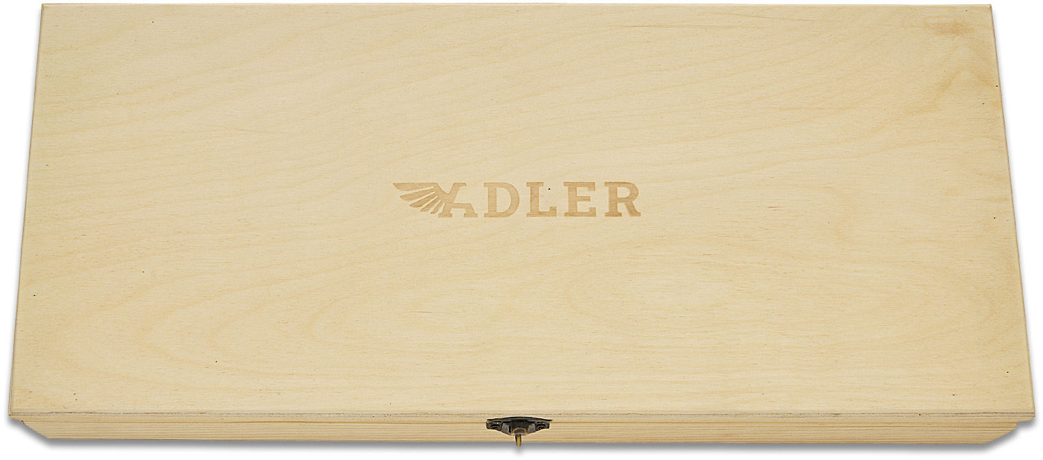 Adler The Rheinland Hatchet Gift Set, 14" Overall, American Hickory ...