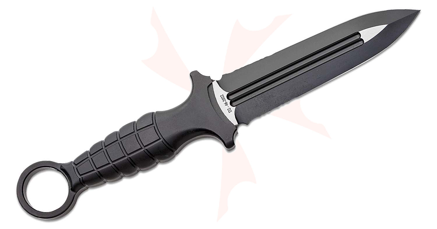 Andre De Villiers Knives Brutus Ring Dagger Fixed Blade Knife 5.5" D2 ...