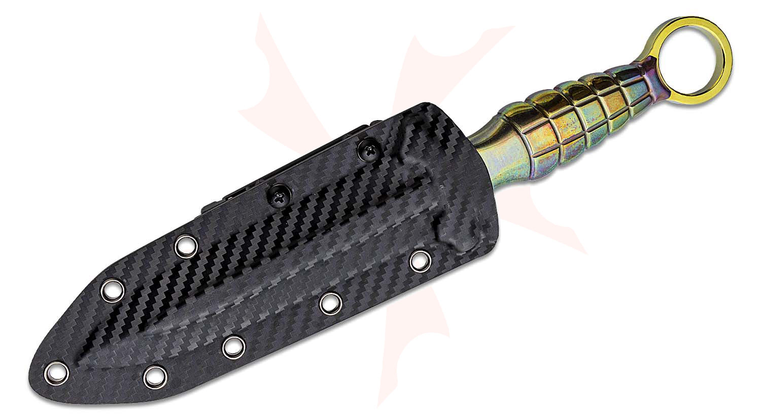 Andre De Villiers Knives Brutus Ring Dagger Fixed Blade Knife 5.5 ...