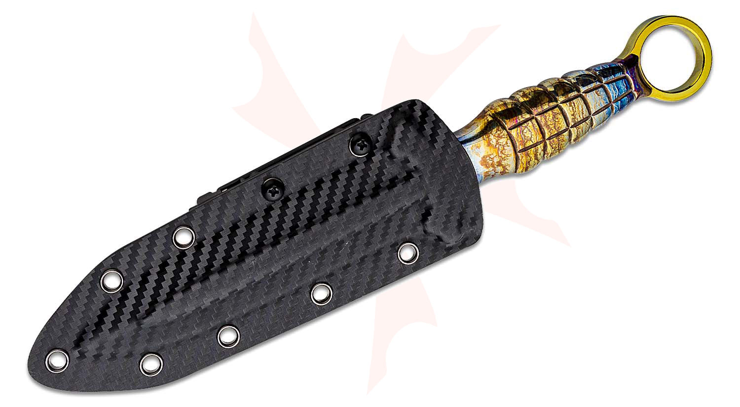 Andre De Villiers Knives Brutus Ring Dagger Fixed Blade Knife 5.5 ...
