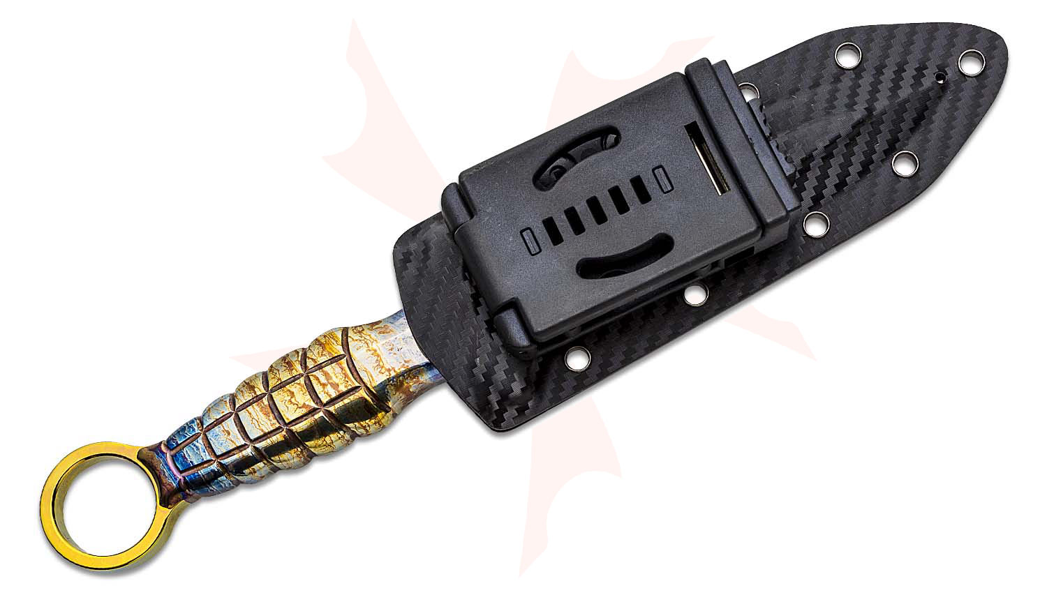 Andre De Villiers Knives Brutus Ring Dagger Fixed Blade Knife 5.5 ...