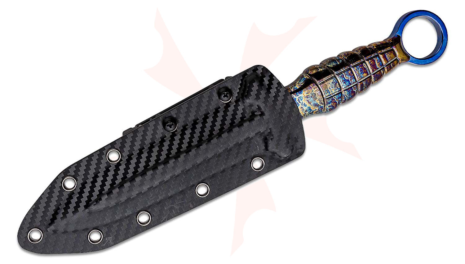 Andre De Villiers Knives Brutus Ring Dagger Fixed Blade Knife 5.5 ...