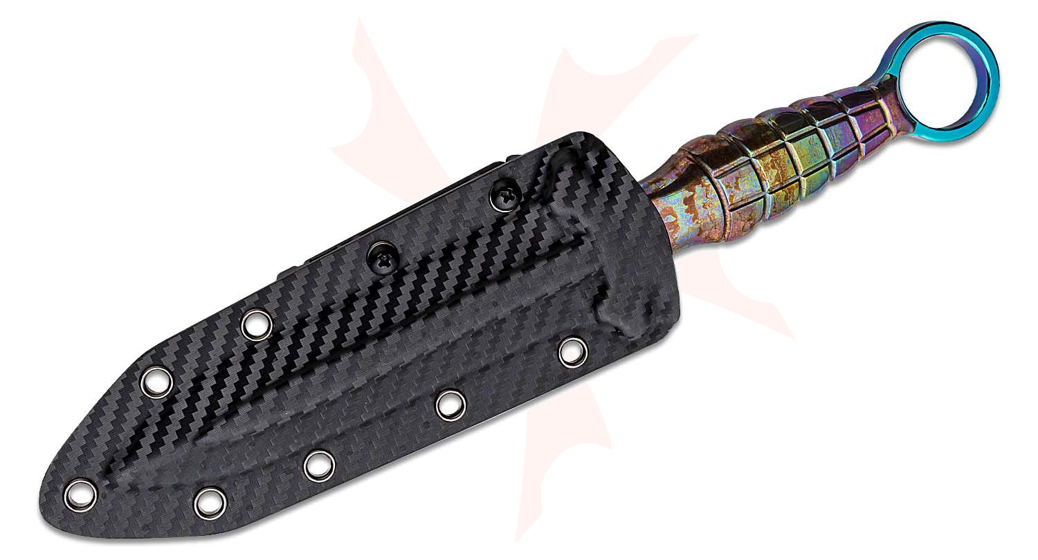 Andre De Villiers Knives Brutus Ring Dagger Fixed Blade Knife 5.5 ...