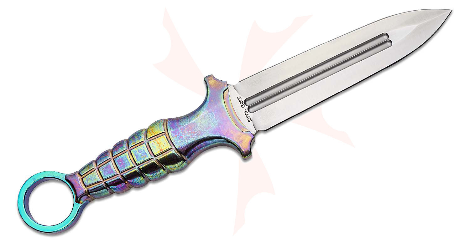 Andre De Villiers Knives Brutus Ring Dagger Fixed Blade Knife 5.5 ...