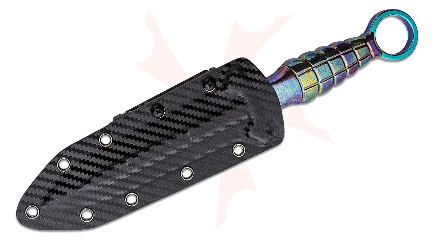 Andre De Villiers Knives Brutus Ring Dagger Fixed Blade Knife 5.5 ...