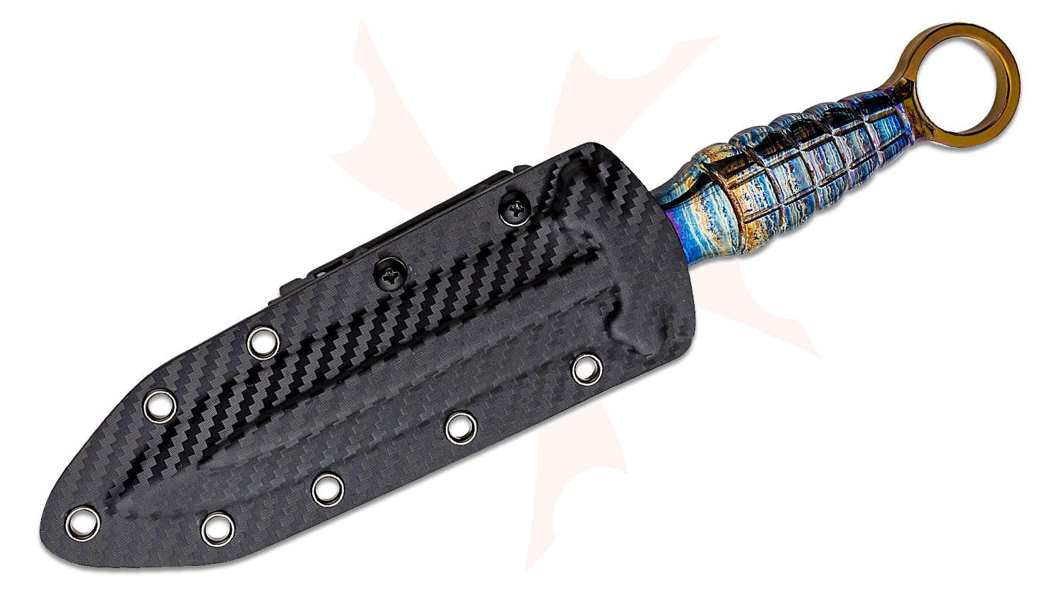 Andre De Villiers Knives Brutus Ring Dagger Fixed Blade Knife 5.5 ...