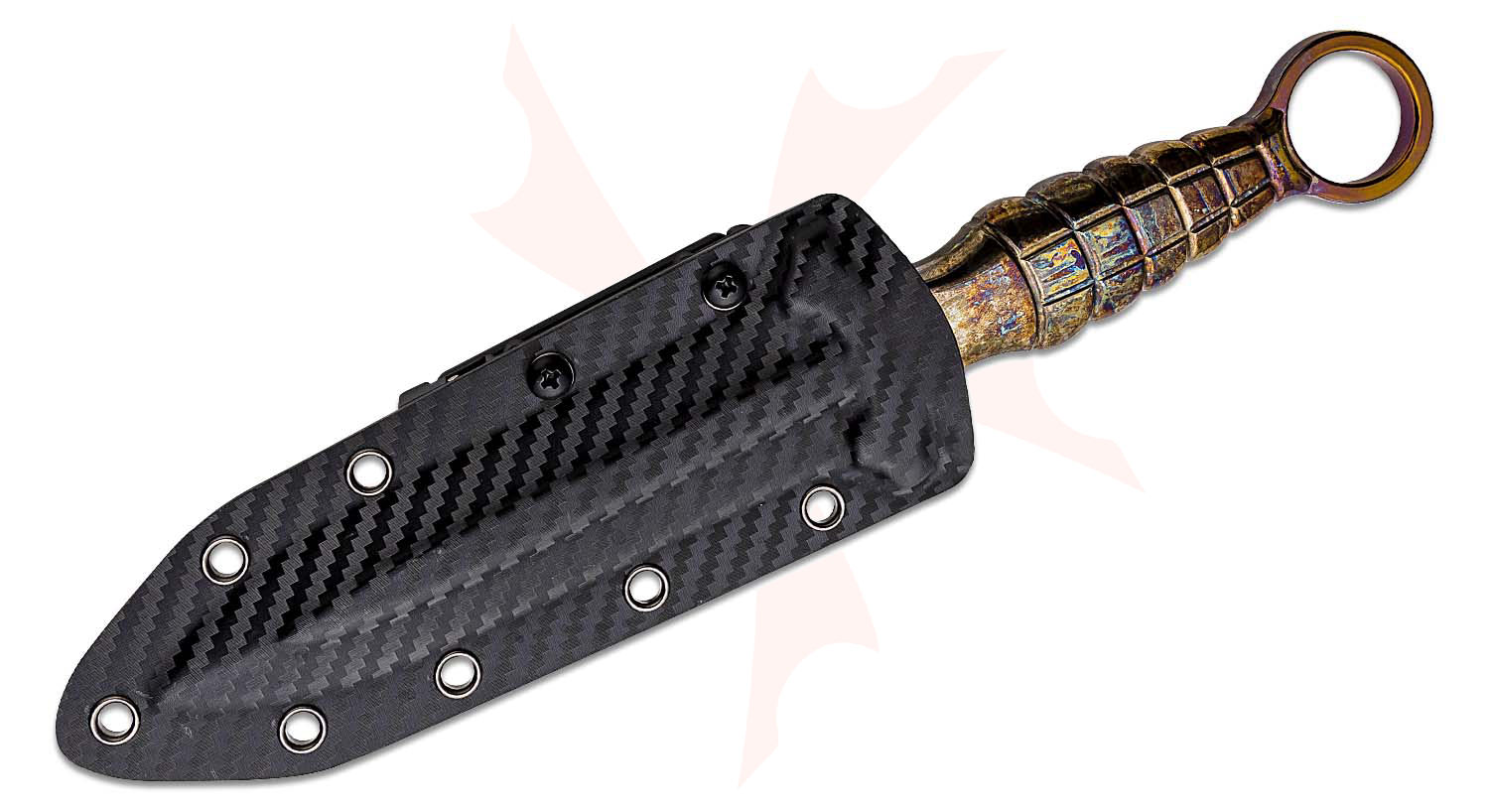 Andre De Villiers Knives Brutus Ring Dagger Fixed Blade Knife 5.5 ...