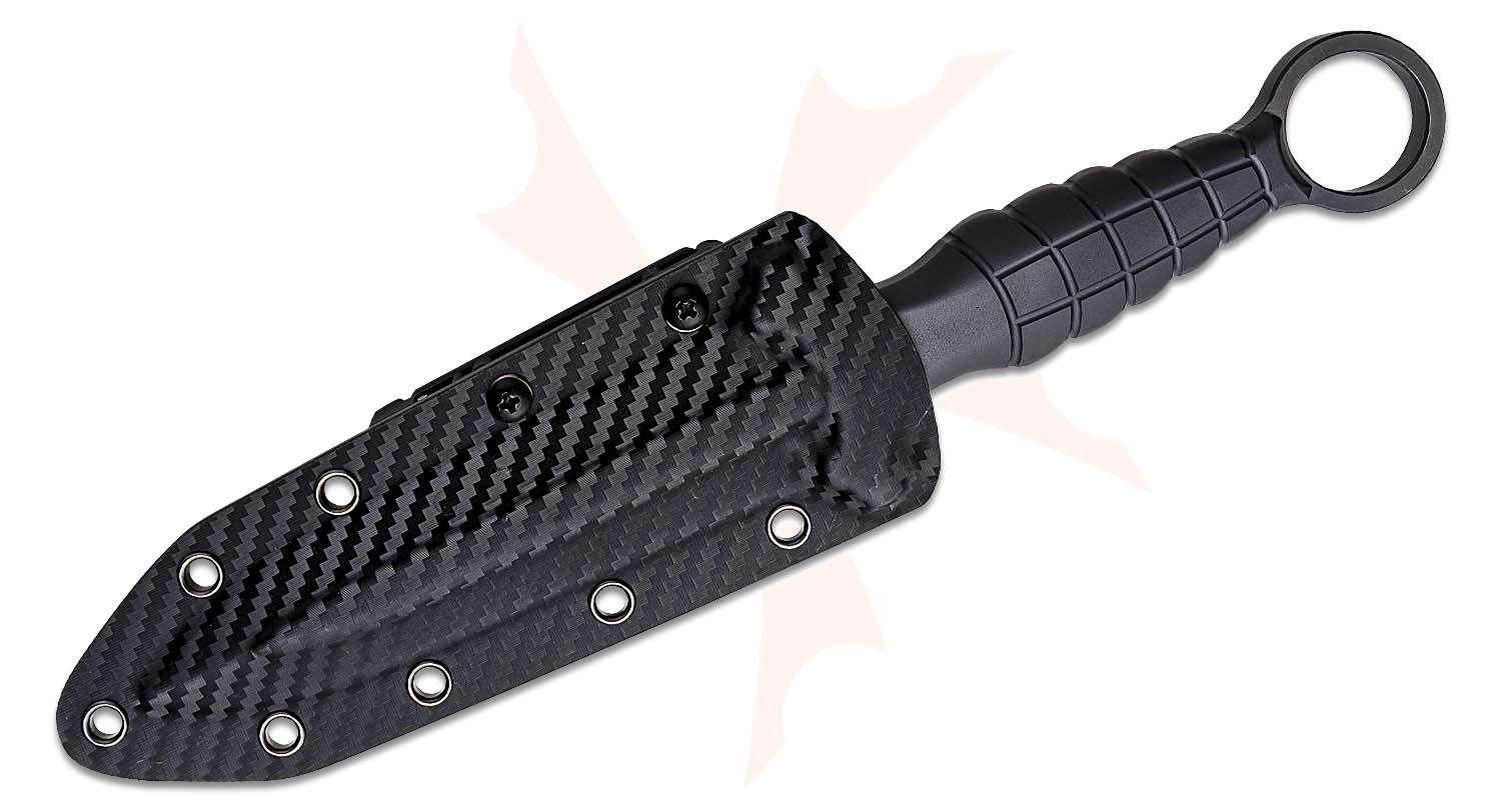 Andre De Villiers Knives Brutus Ring Dagger Kal-Gard Fixed Blade Knife ...