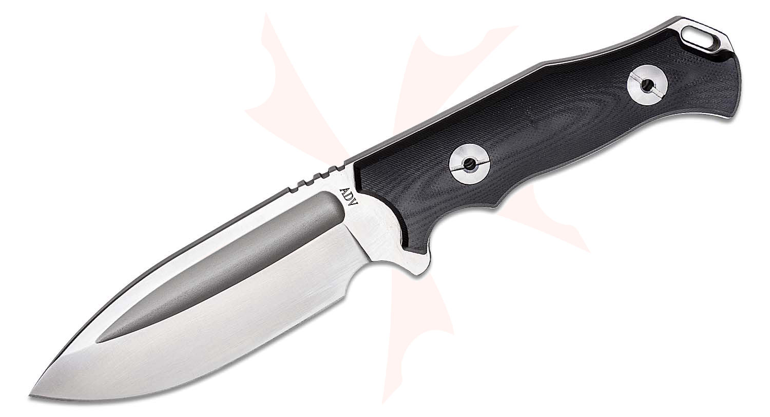 Andre De Villiers Knives Kudu Hunter Prototype Fixed Blade Knife 4.5 ...