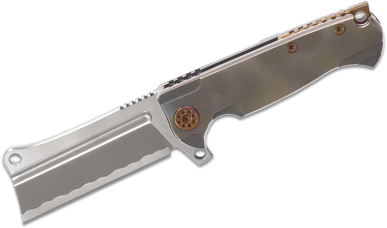 Andre De Villiers Knives Mini Cleaver Flipper Knife 3.25" S35VN ...