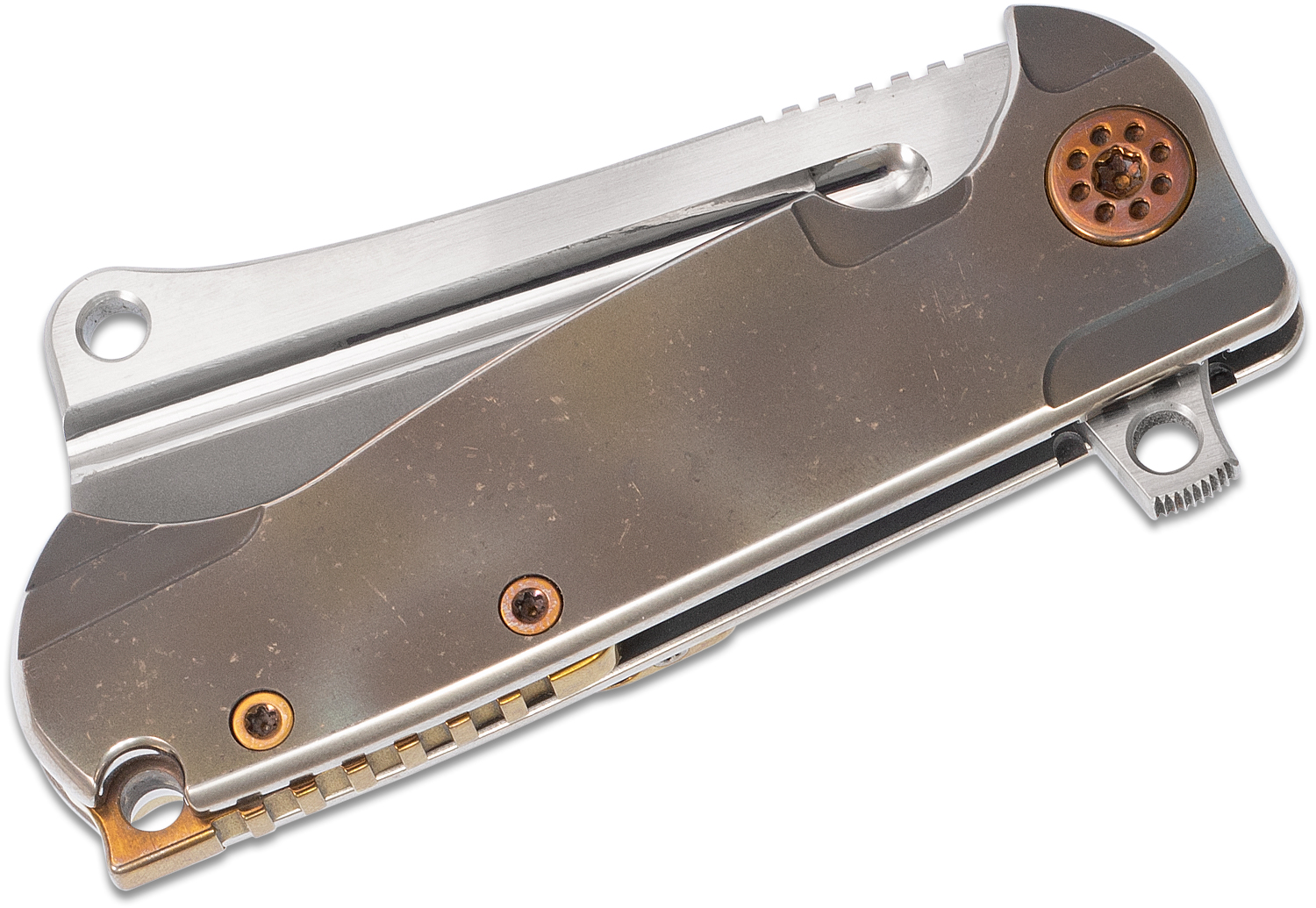 Andre De Villiers Knives Mini Cleaver Flipper Knife 3.25" S35VN ...