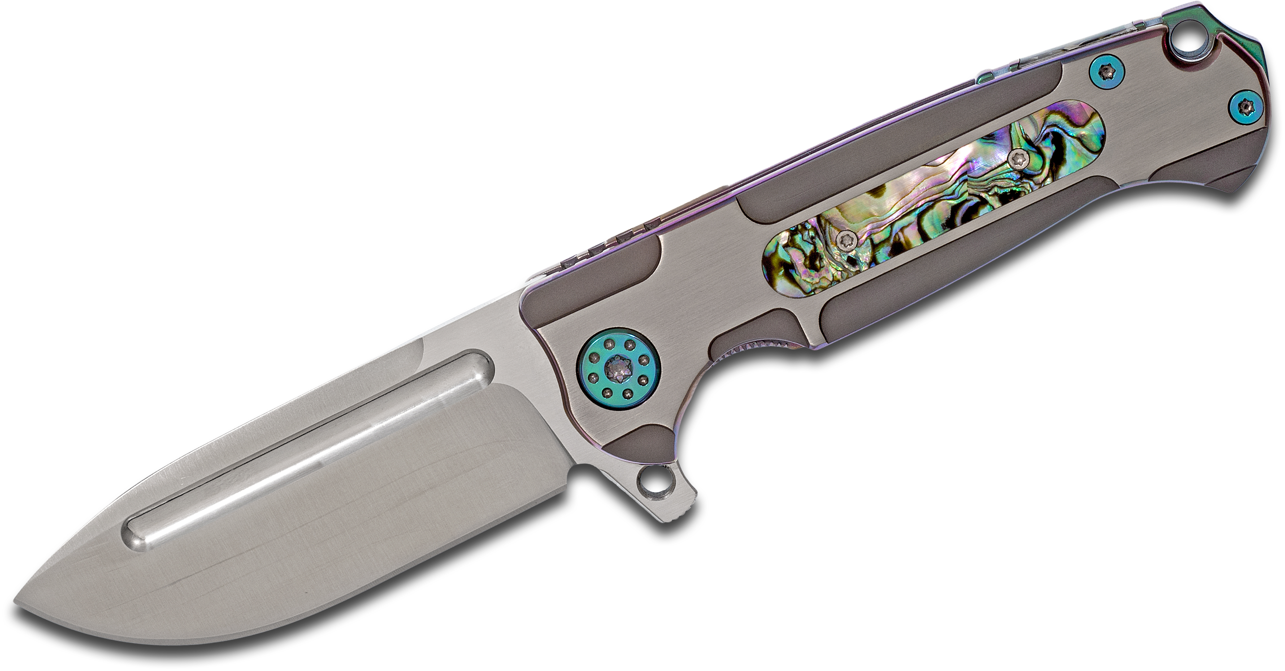 Andre De Villiers Knives Customized Mini Pathfinder Flipper 3.25" S35VN ...