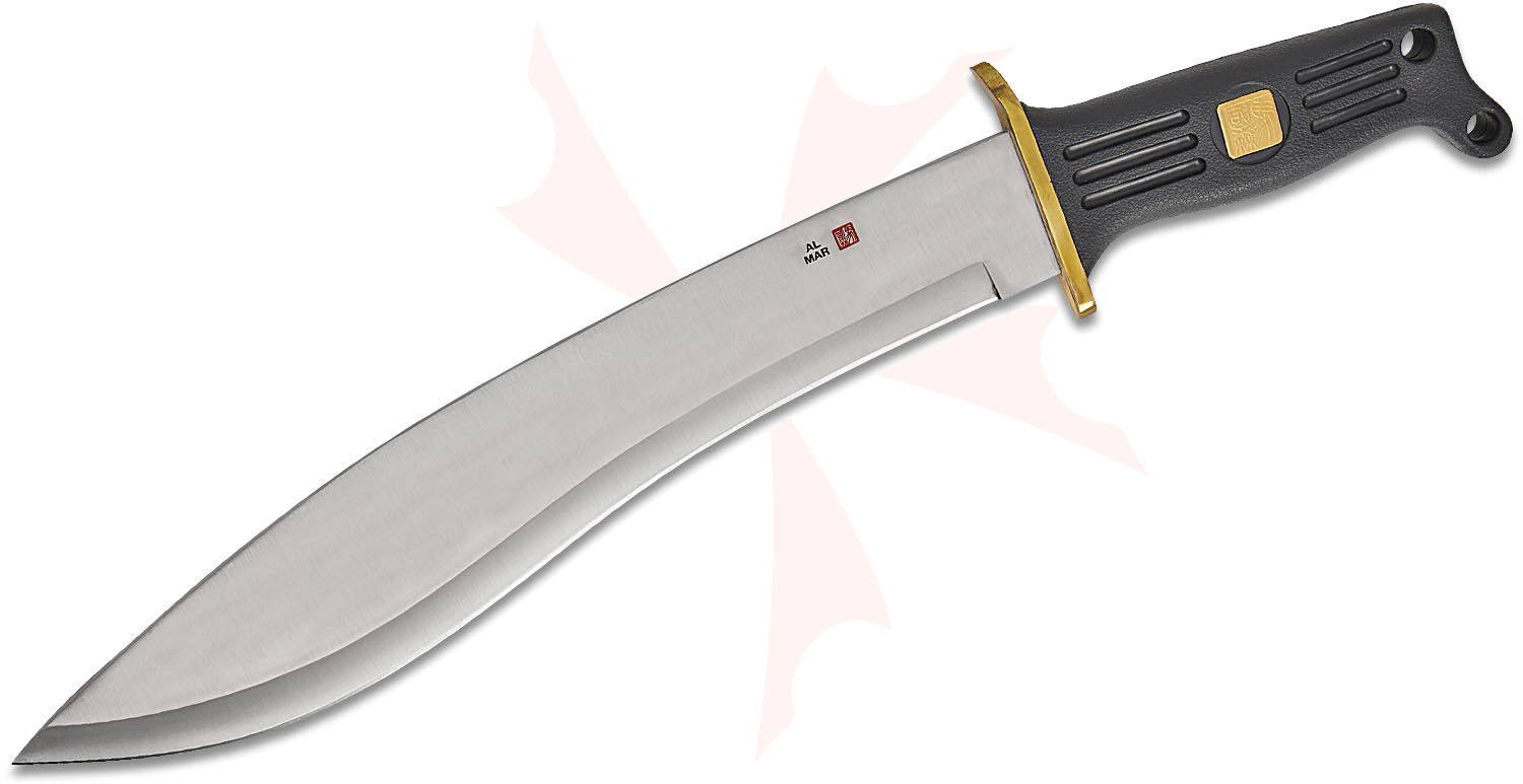 Al Mar Japan Vintage Pathfinder Quest I Fixed Blade Knife 13.75" Satin ...