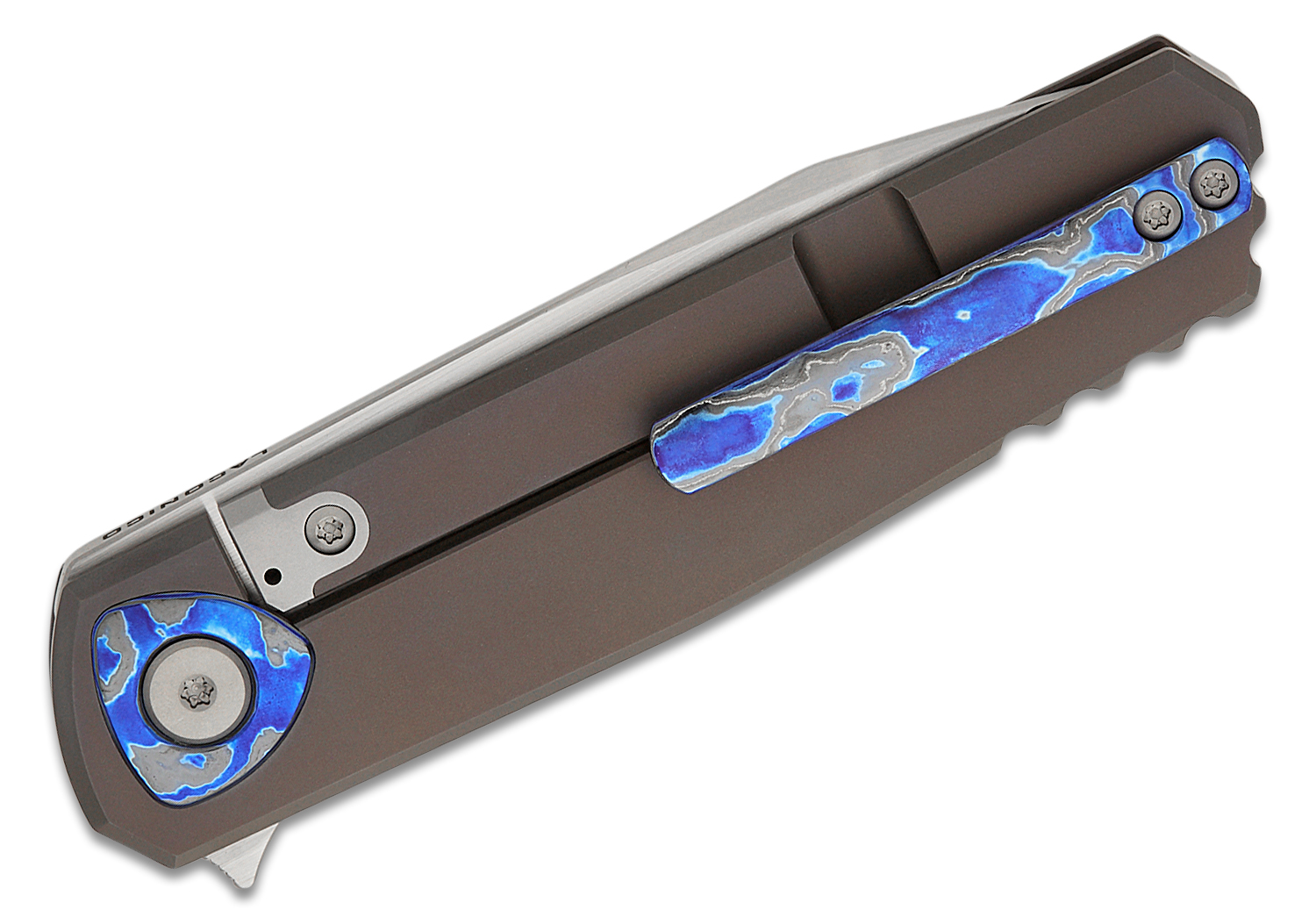 Alliance Designs Ray Laconico EZE 2.0 Flipper Knife 3.25" Elmax Machine Satin Compound Tanto ...