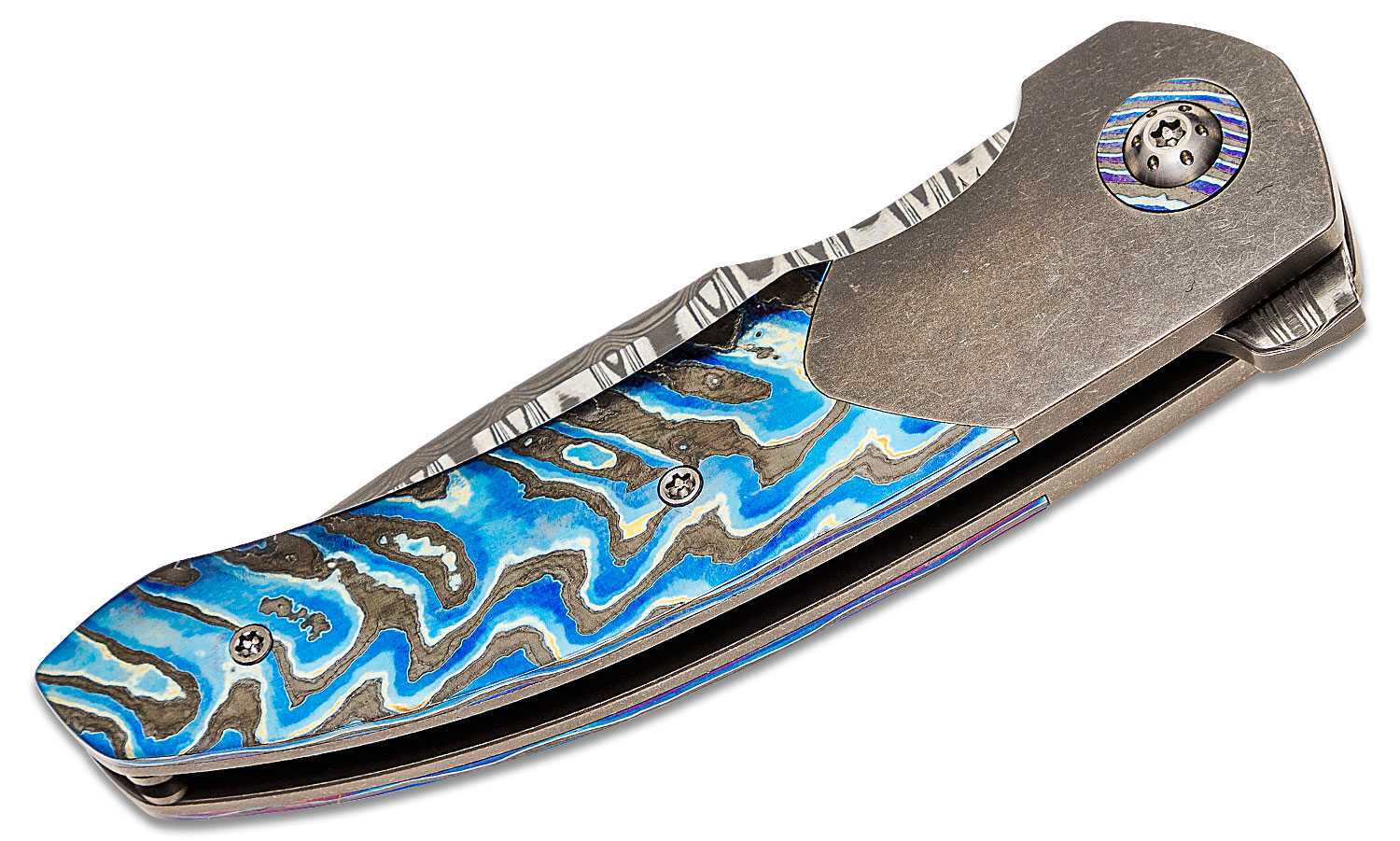 Alliance Designs Walter Randolph Deimos Flipper Knife 3.25" Damacore ...