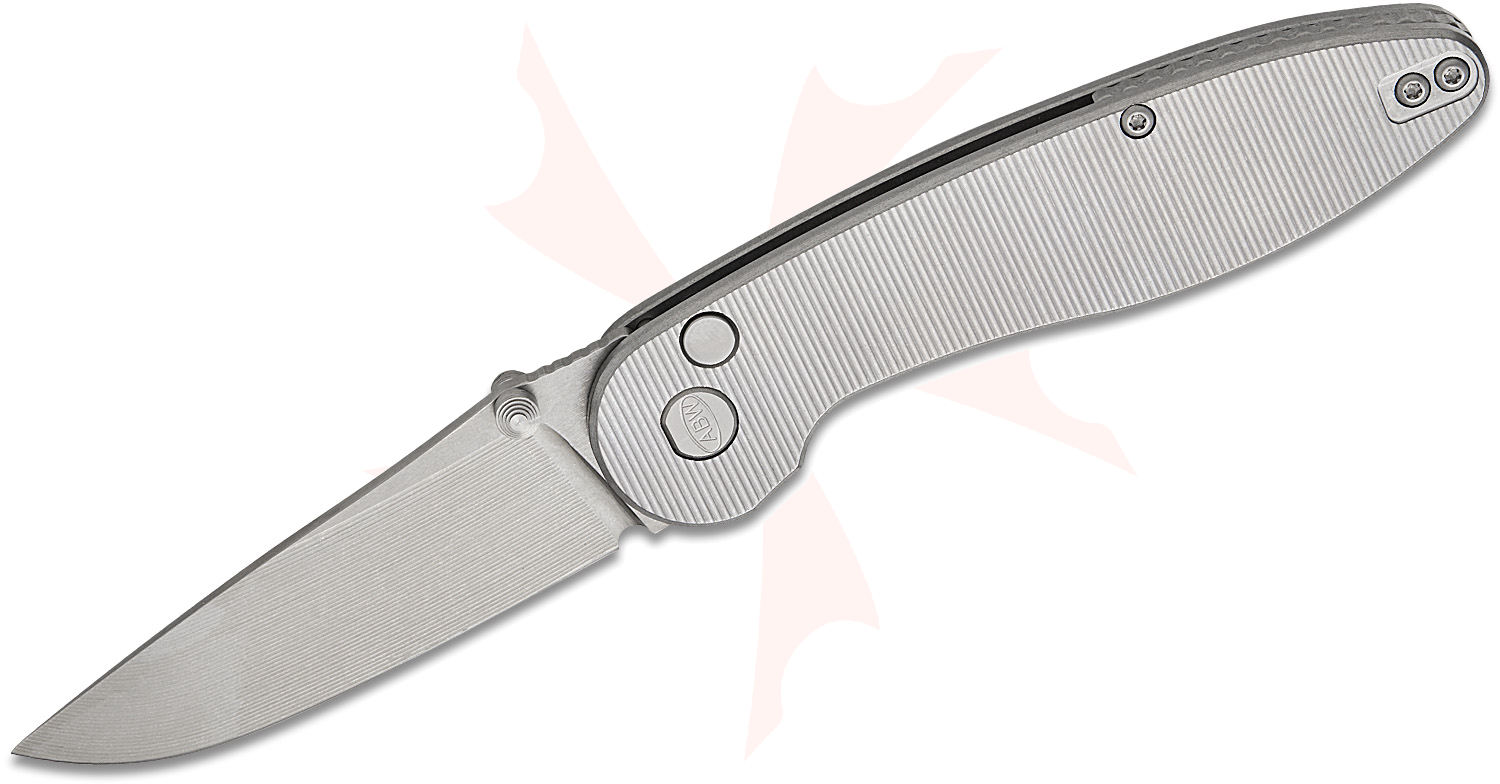 American Bladeworks Model 1 Button Lock Folding Knife 3.21" MagnaCut ...