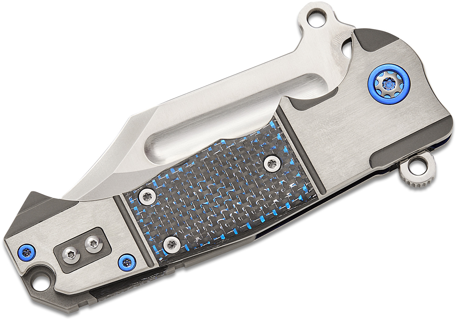 Andre De Villiers Knives Badlands Bowie 2 Flipper Knife 4" S35VN Satin ...