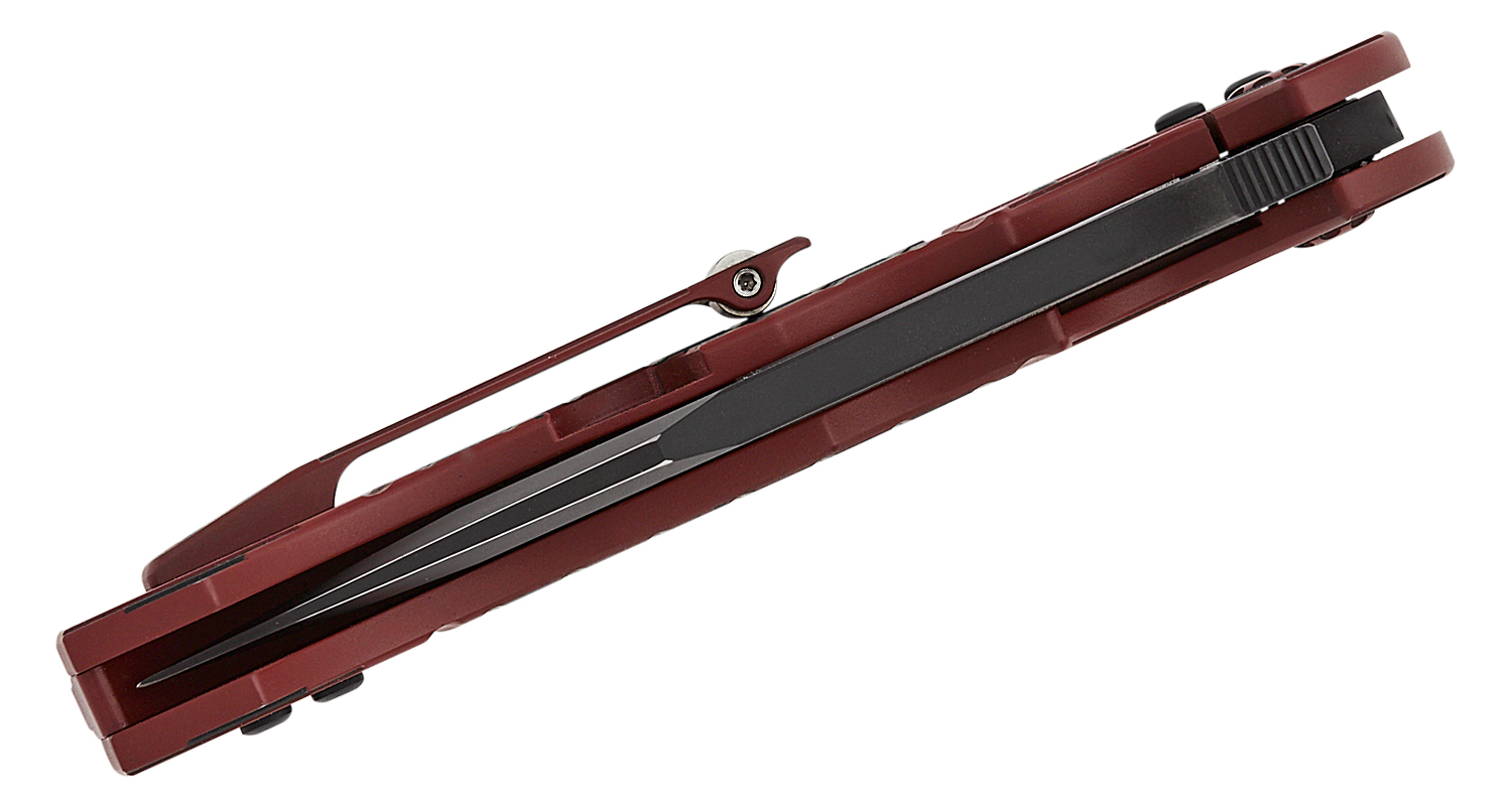 Andre De Villiers Knives Badlands Bowie Deadpool Frame Lock Flipper ...