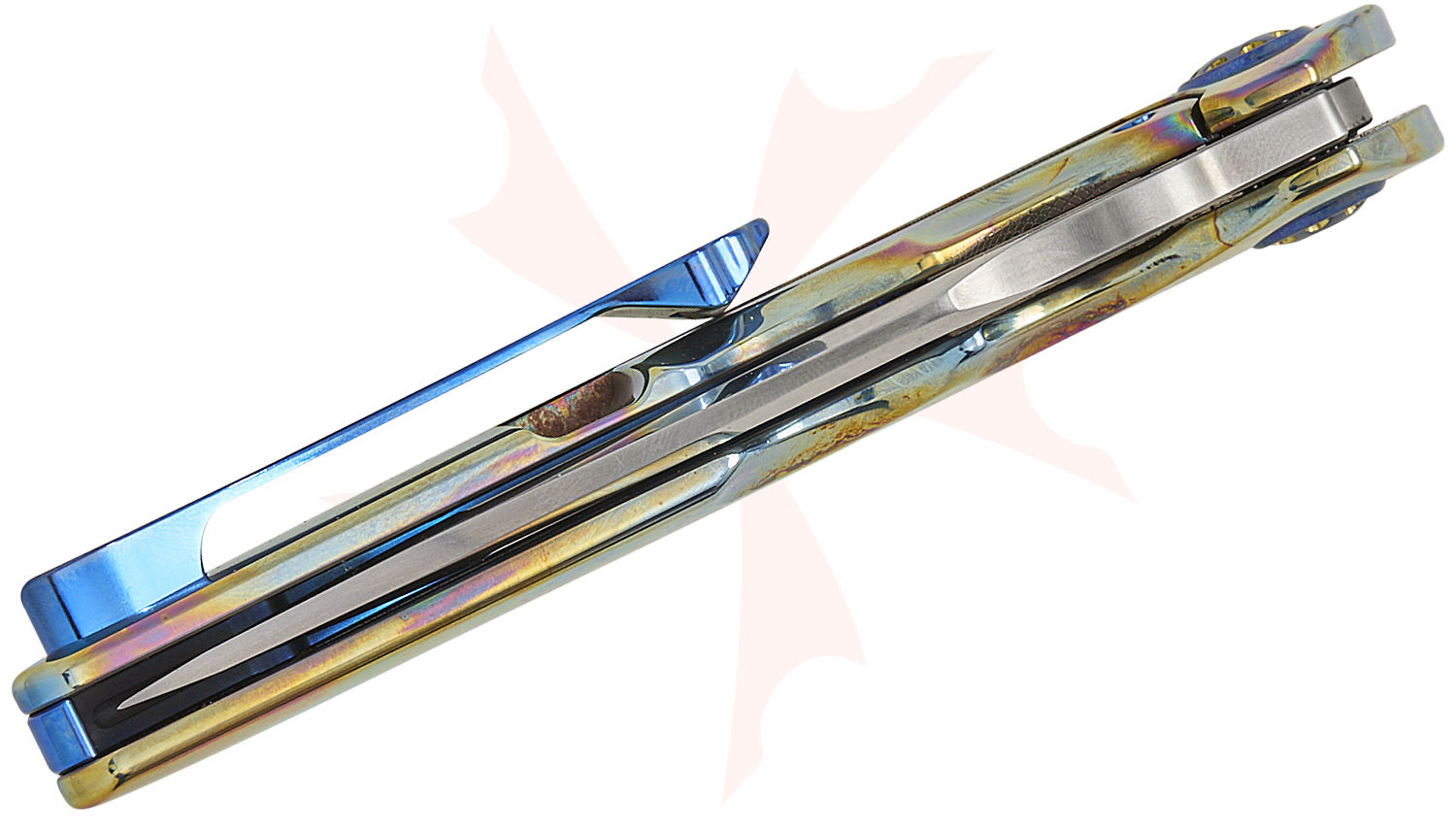 Andre De Villiers Knives Brawler Frame Lock Flipper Knife 3.875" M390 ...