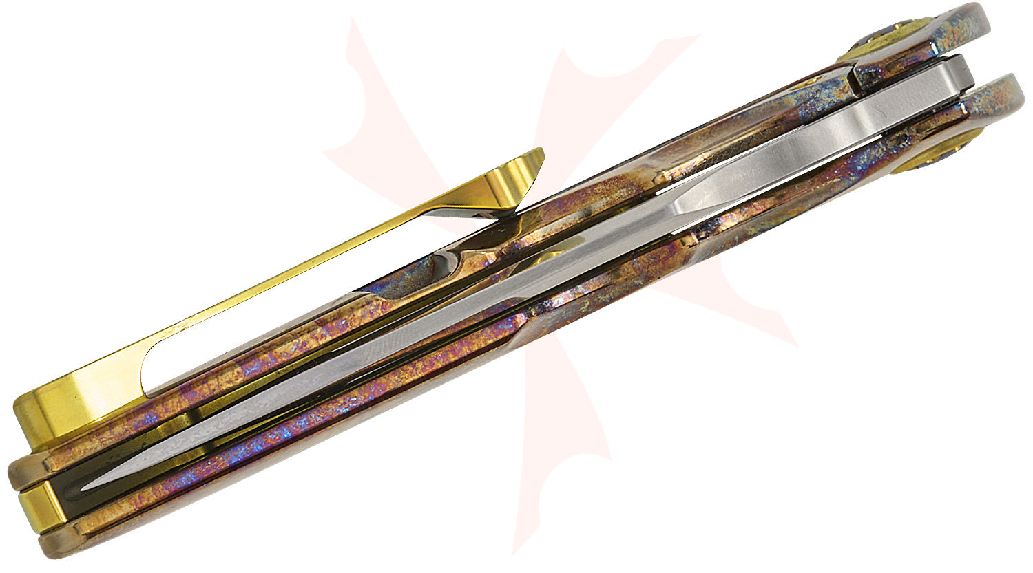 Andre De Villiers Knives Brawler Frame Lock Flipper Knife 3.875" M390 ...