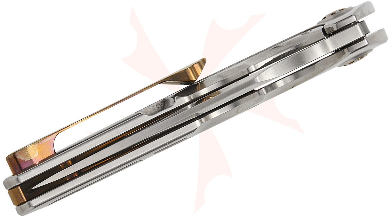 Andre De Villiers Knives Brawler Frame Lock Flipper Knife 3.875" M390 ...