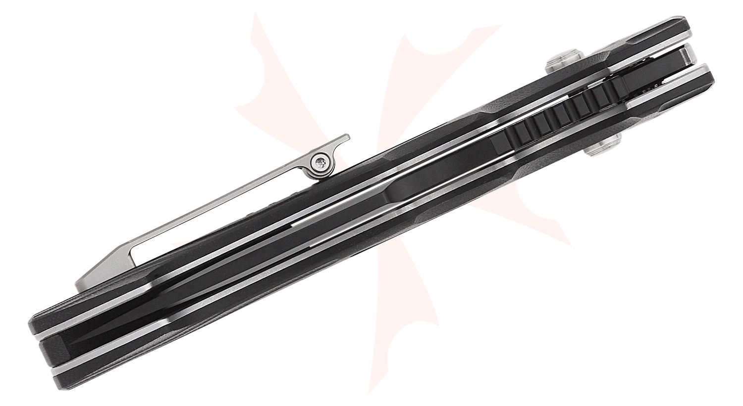 Andre De Villiers Knives Bullshark Crossbar Lock Flipper Knife 4" AUS ...