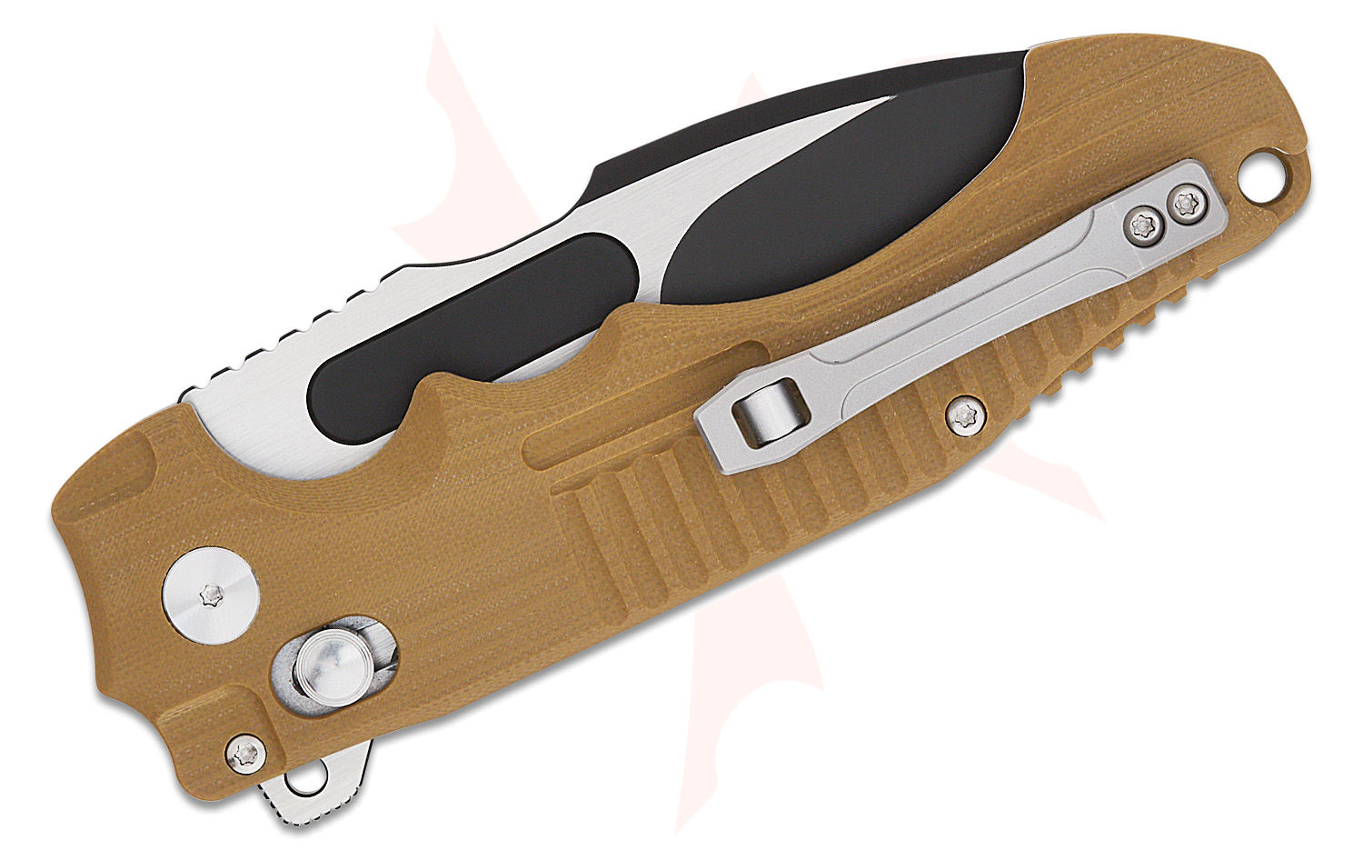 Andre De Villiers Knives Bullshark Crossbar Lock Flipper Knife 4" AUS ...