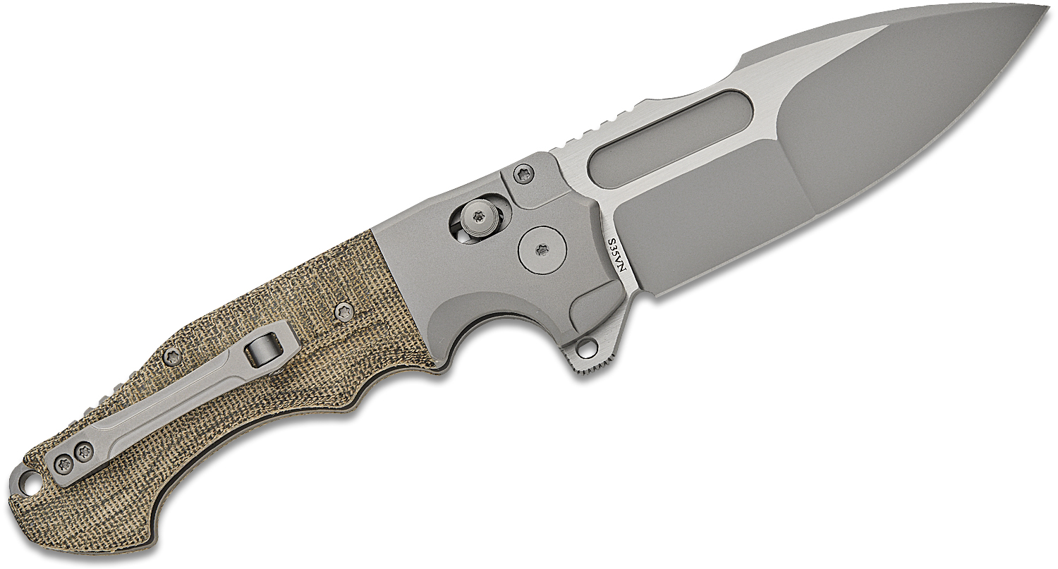 Andre De Villiers Knives Bullshark G2 Crossbar Lock Flipper Knife 4 ...