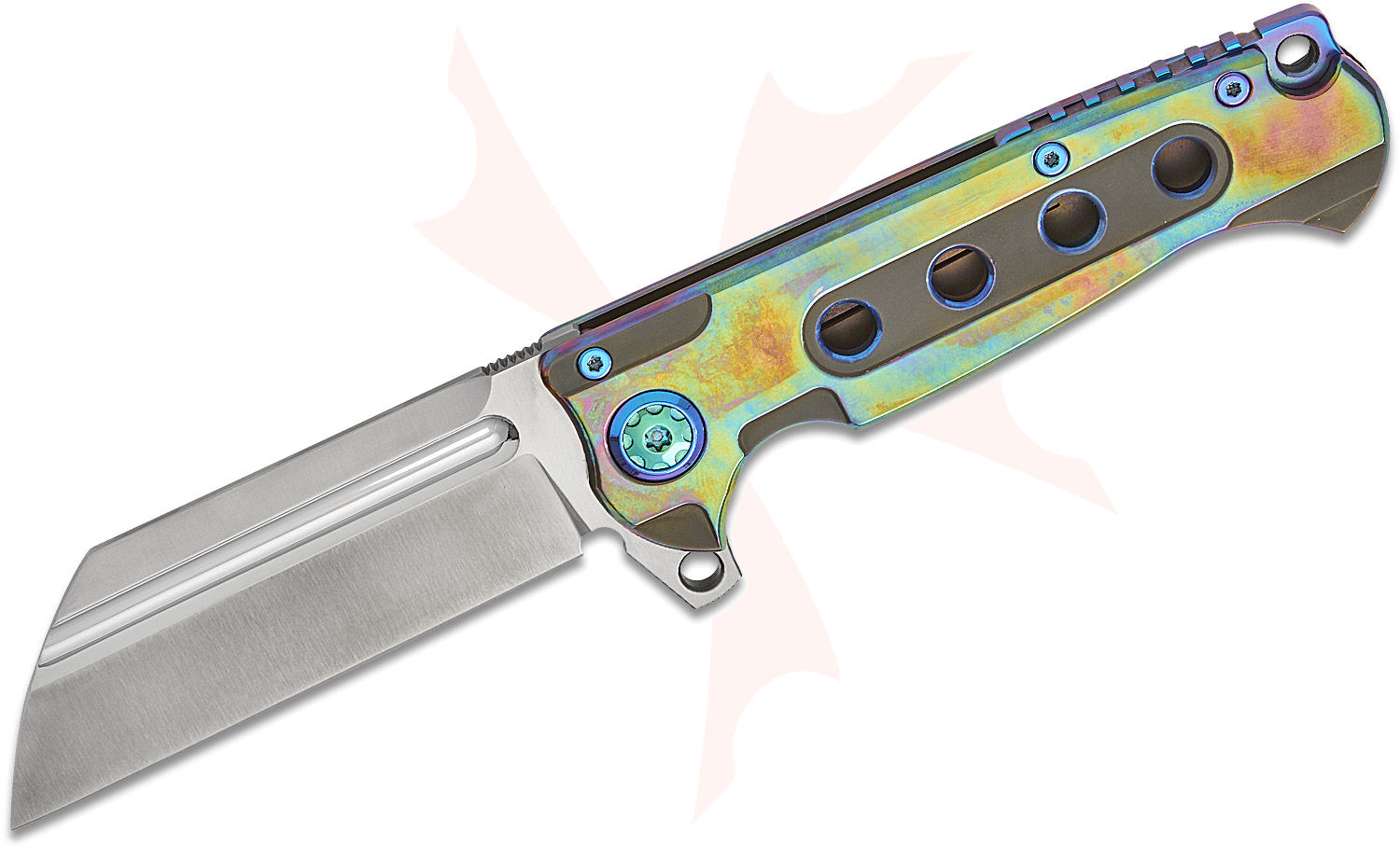 Andre De Villiers Knives Butcher L Flipper Knife 4" S35VN Satin ...