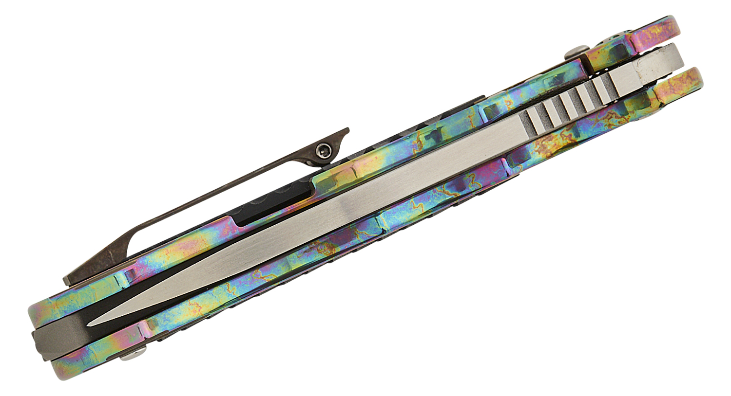 Andre De Villiers Knives Mini Ratel Flipper Knife 3.625" S35VN Satin ...