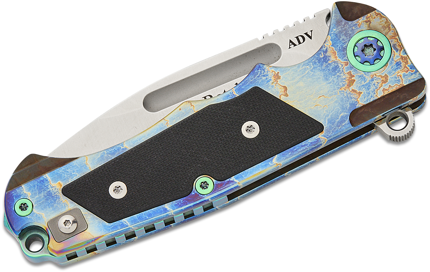 Andre De Villiers Knives Mini Ratel Flipper Knife 3.625" S35VN Satin ...