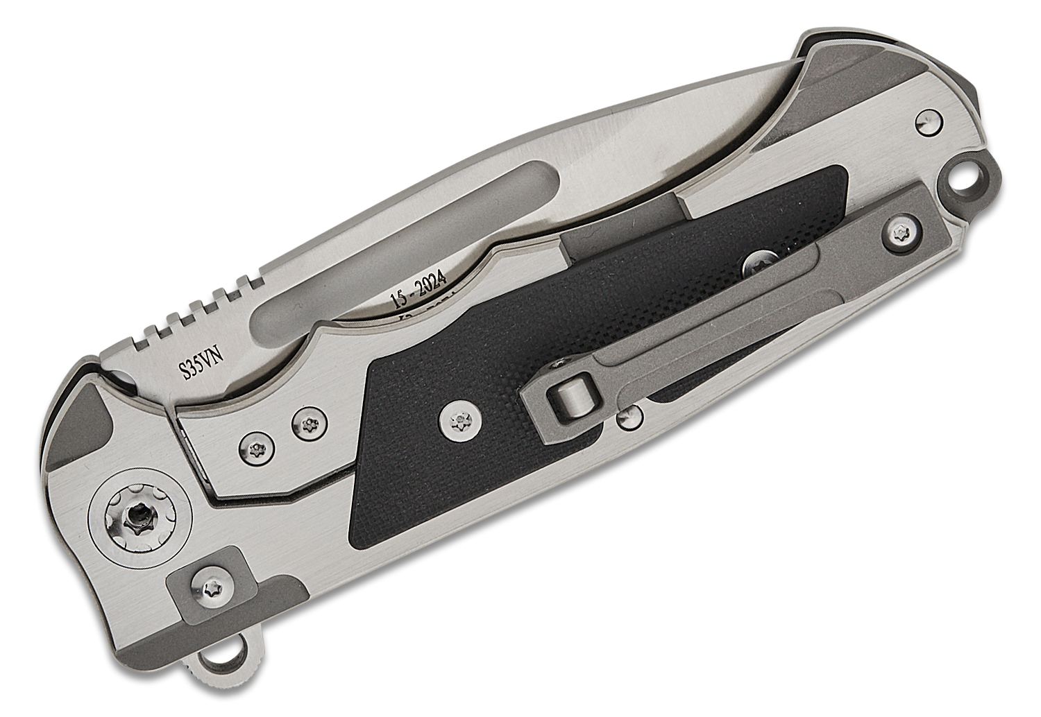 Andre De Villiers Knives Mini Ratel Flipper Knife 3.625" S35VN Satin ...