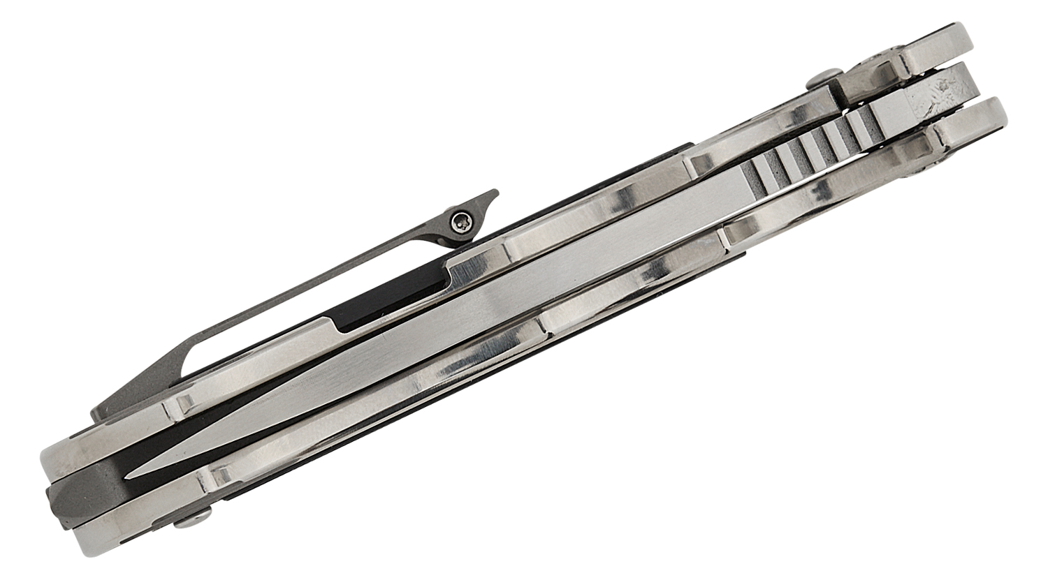 Andre De Villiers Knives Mini Ratel Flipper Knife 3.625" S35VN Satin ...