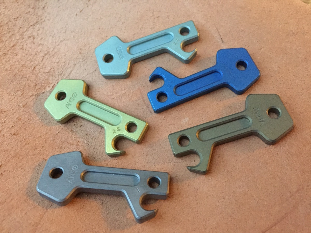 Jens Anso Custom Titanium "NOBS" No Nonsense Pocket Multi-Tool ...