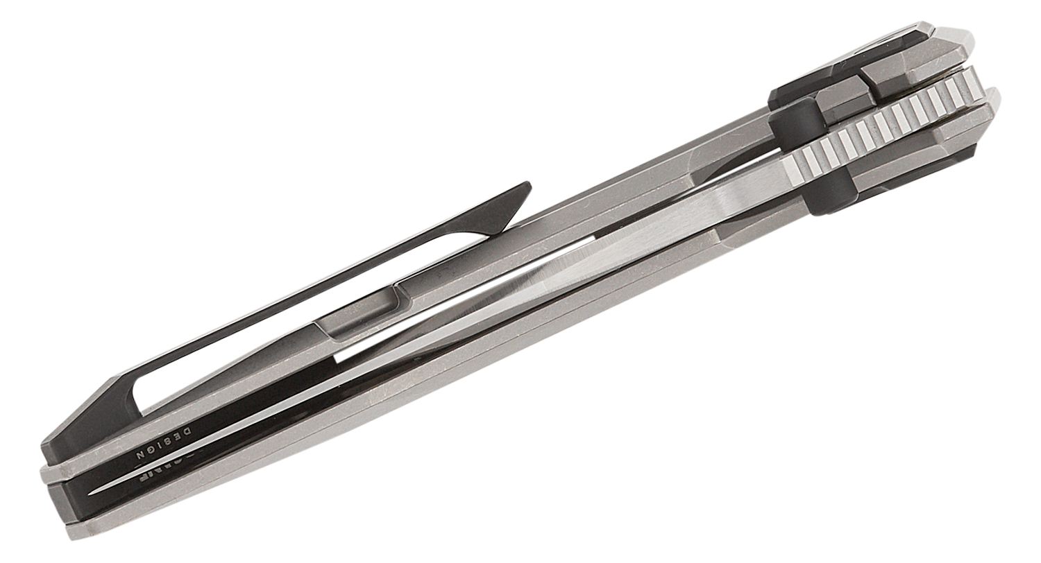 Arcane Design The CREATURE Flipper Knife 3.75" CPM-20CV Satin Drop ...