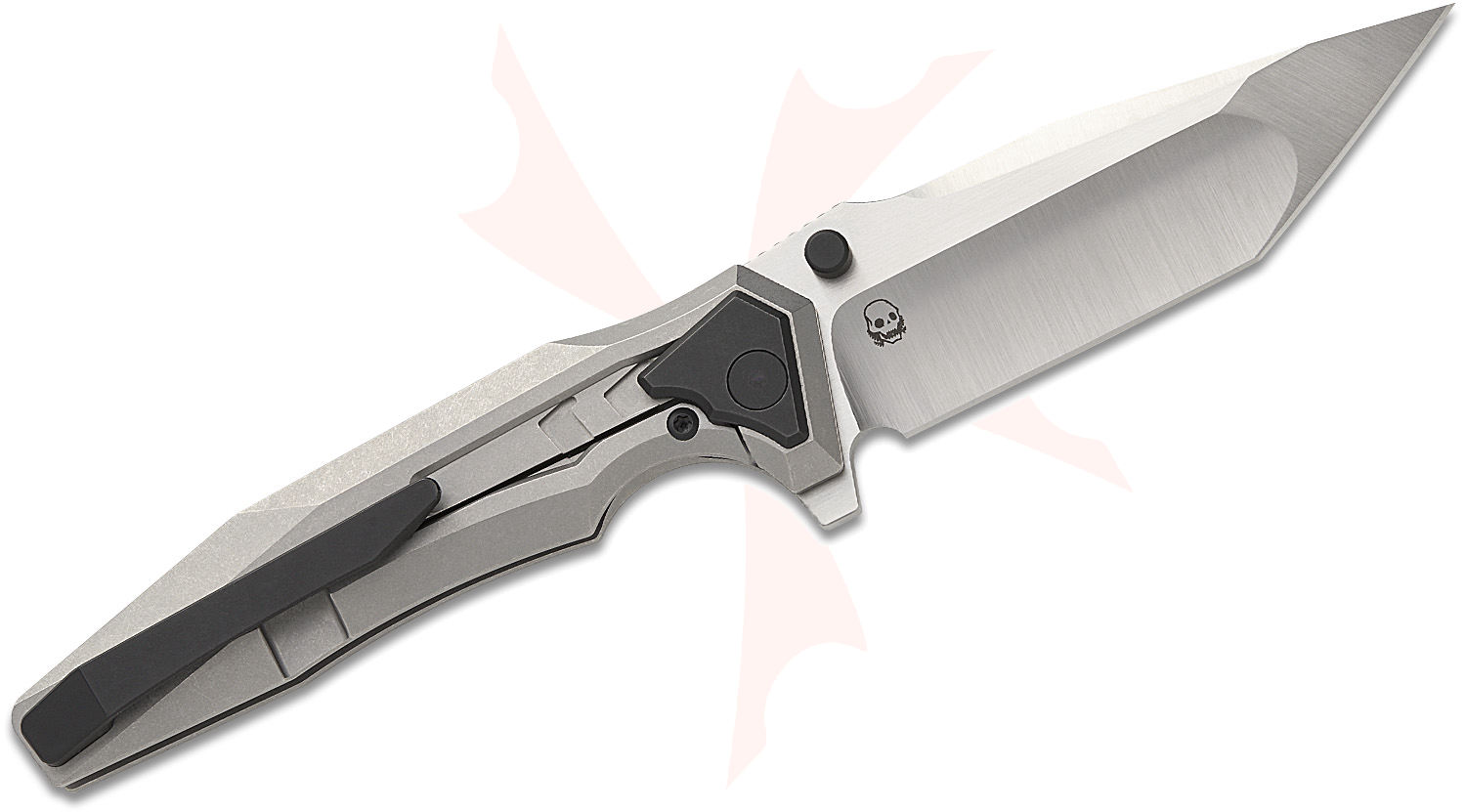 Arcane Design The CREATURE Flipper Knife 3.75" CPM-20CV Satin Compound ...