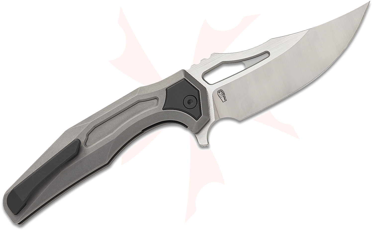 Arcane Design The CRYPT Flipper Knife 3.75" M390 Satin Persian Blade ...